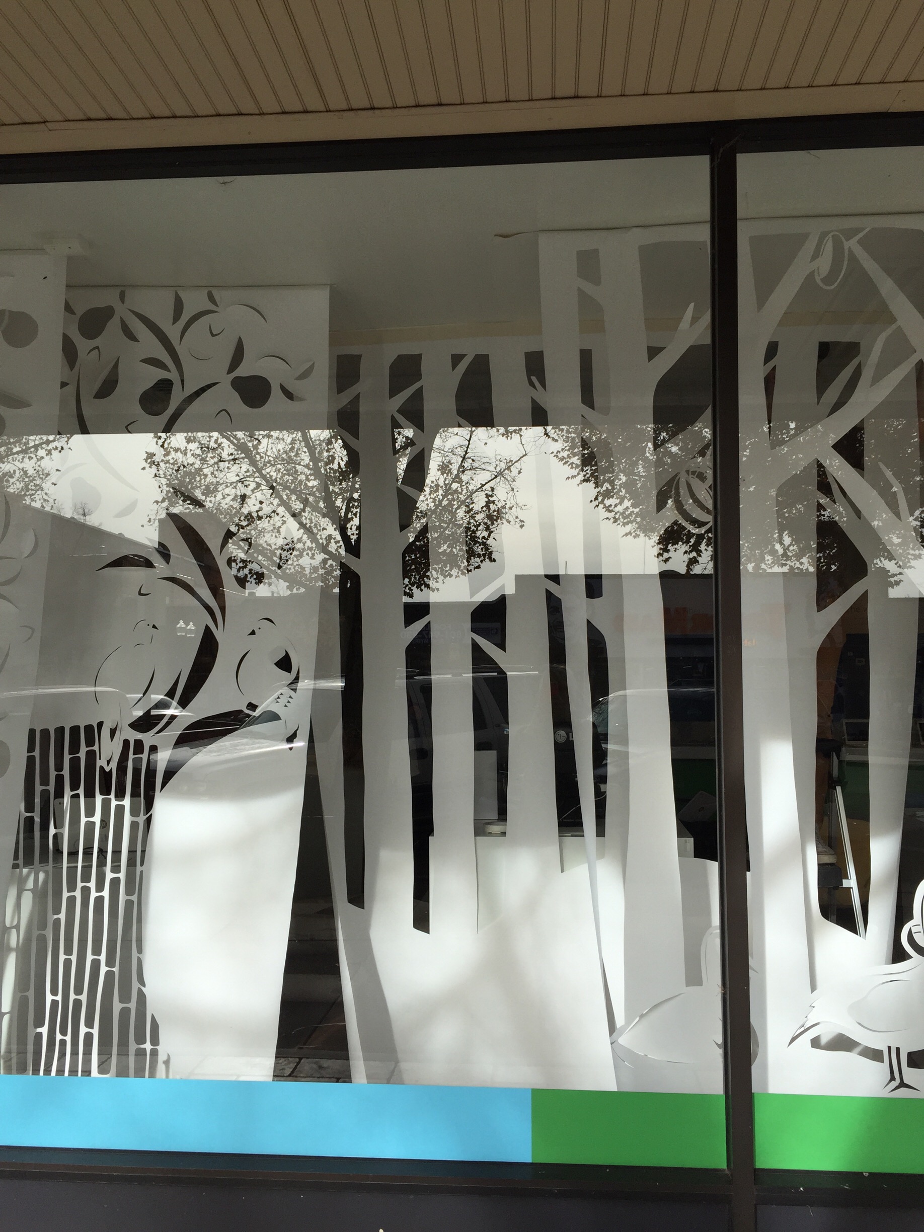12 Days of Christmas paper cut window displays - The House That Lars Built