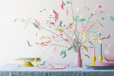 DIY paper Swedish Easter tree - The House That Lars Built