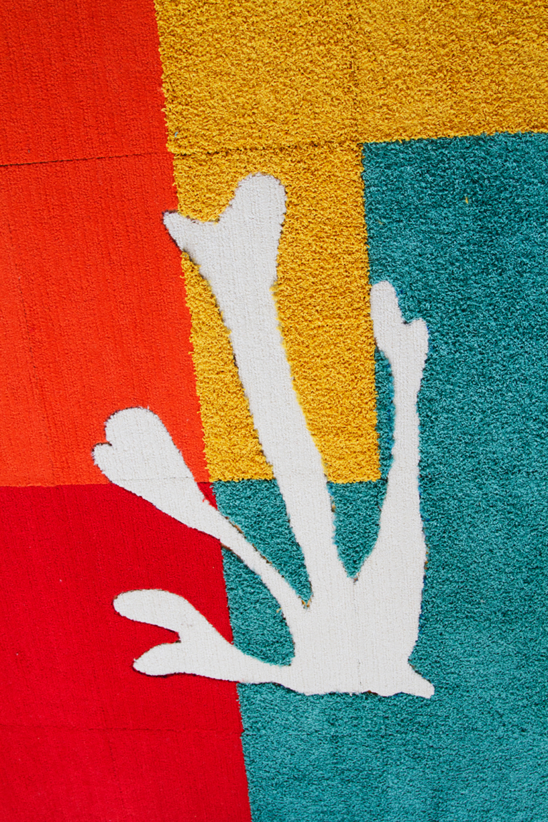 DIY Matisse-inspired cut out rug - The House That Lars Built