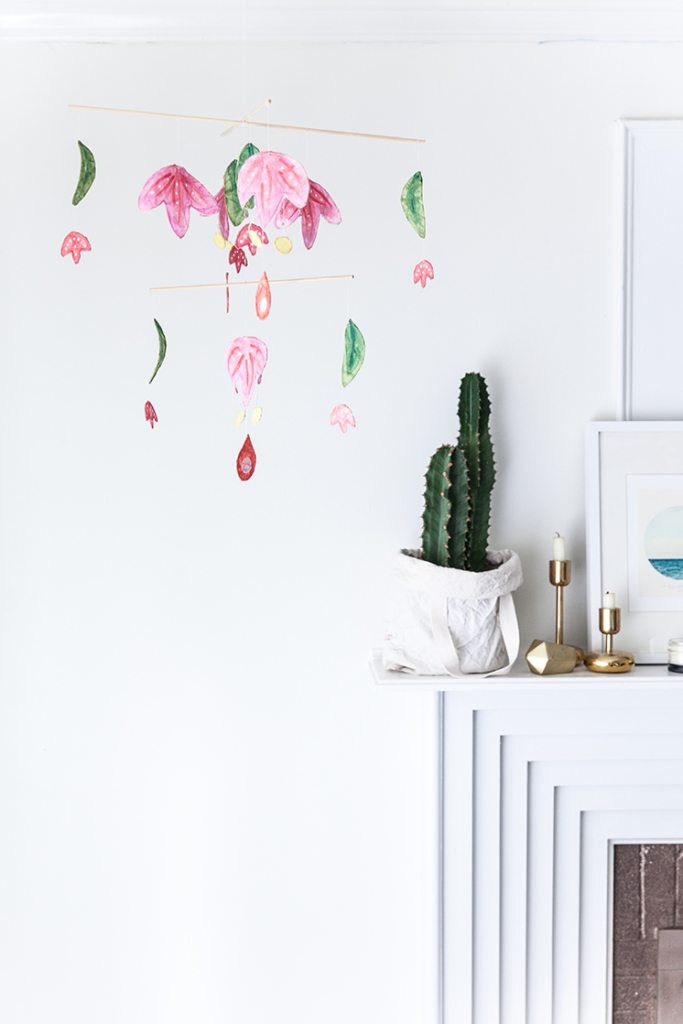 DIY Scandinavian paper mobile - The House That Lars Built
