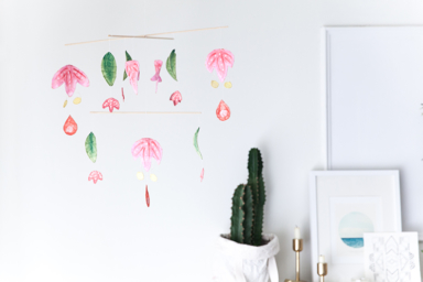 DIY Scandinavian paper mobile - The House That Lars Built