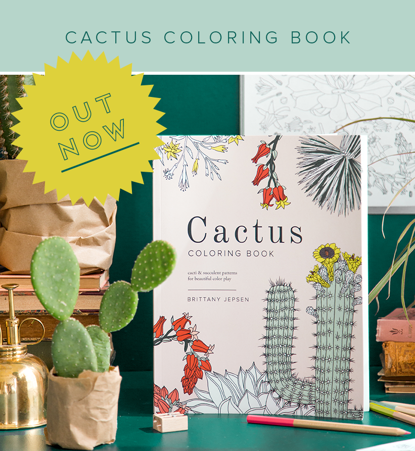 Cactus Coloring book - The House That Lars Built