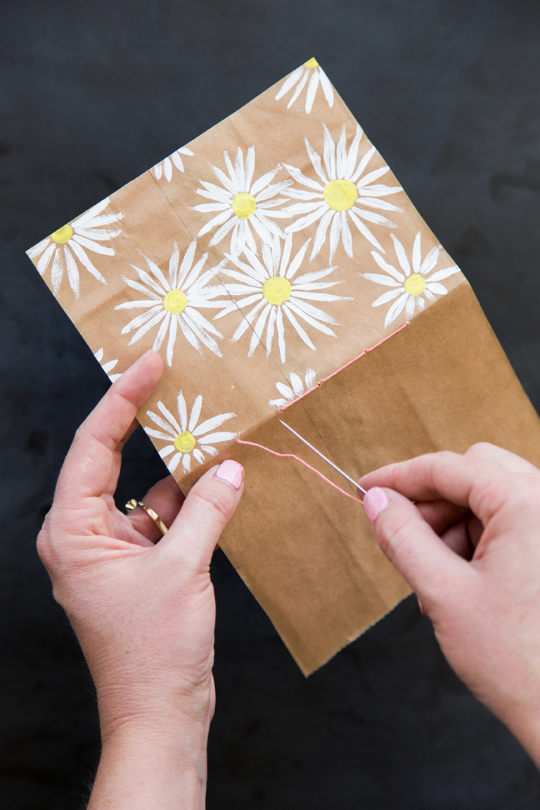 DIY brown bag bookbinding (with video) - The House That Lars Built