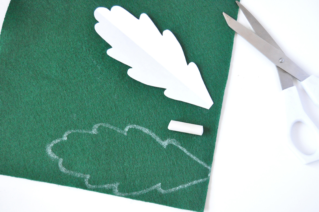 DIY Felt Holly Wreath - The House That Lars Built