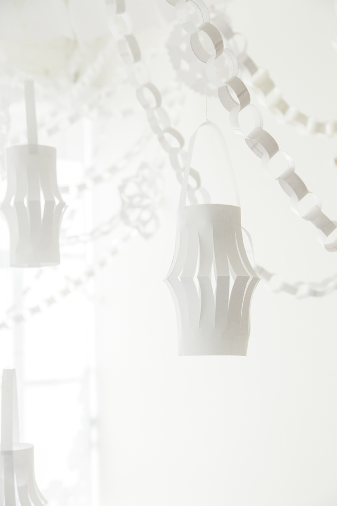 Christmas Paper Office Party Decorations - The House That Lars Built