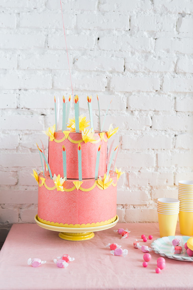 Printable birthday Cake Chandelier - The House That Lars Built