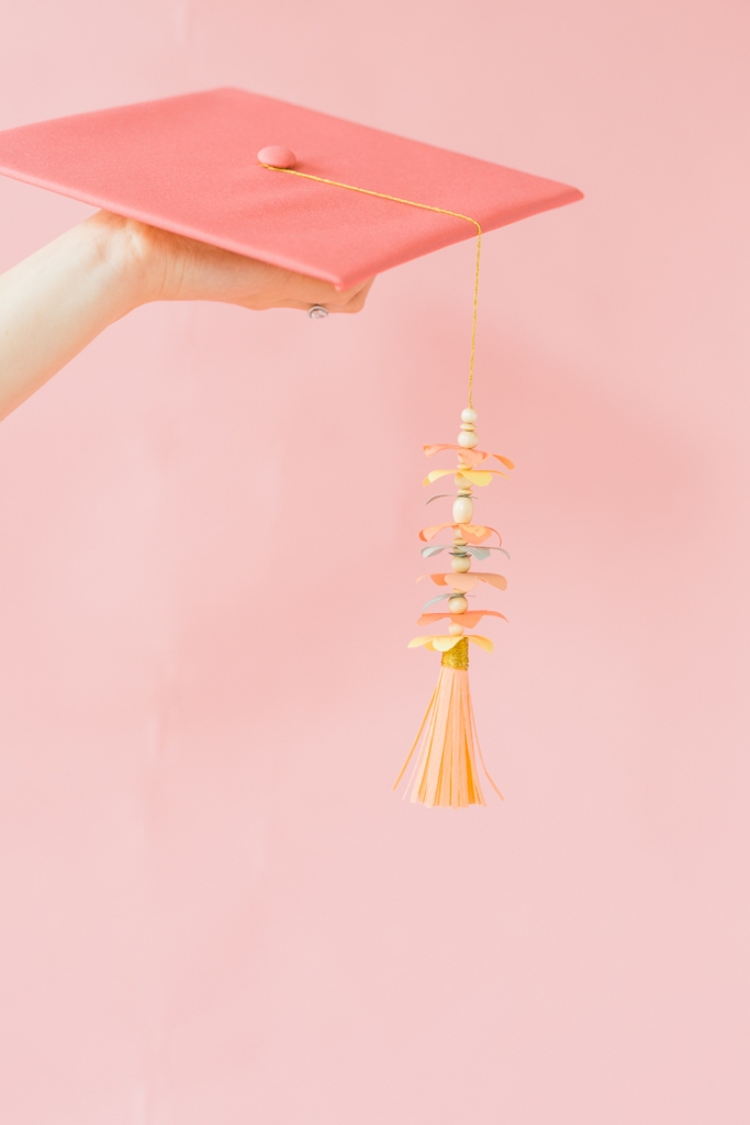 Paper Flower Graduation Tassel - The House That Lars Built