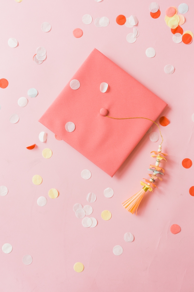 Paper Flower Graduation Tassel - The House That Lars Built