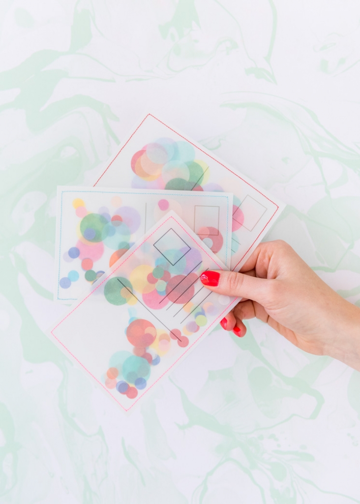 DIY Confetti Postcard - The House That Lars Built