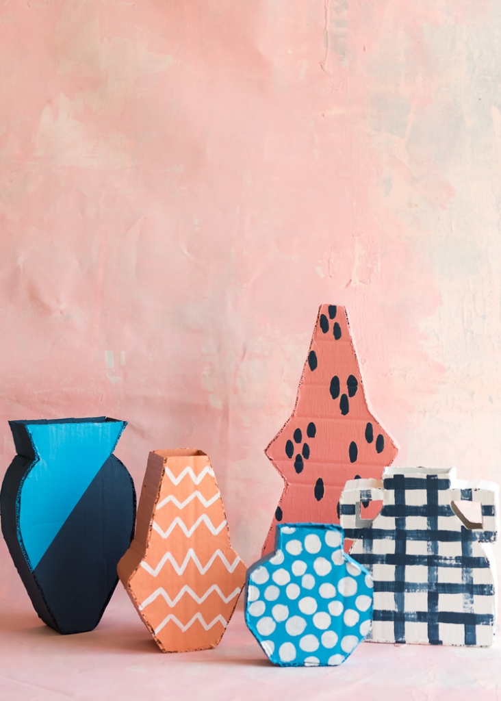 2D Cardboard Vases - The House That Lars Built