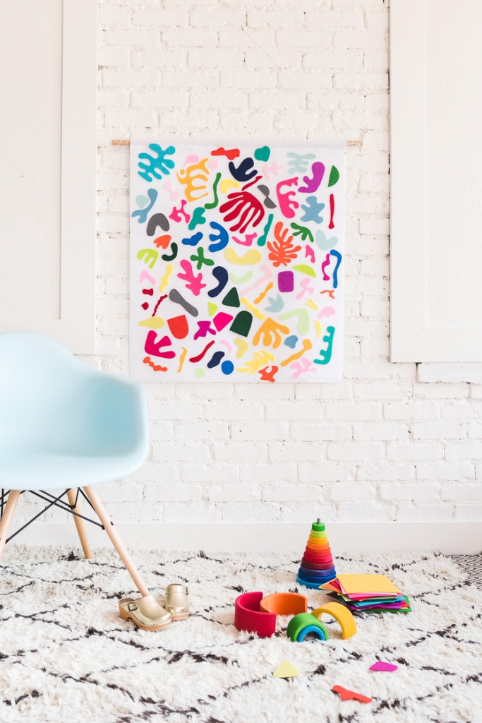 DIY Matisse Felt Board - The House That Lars Built