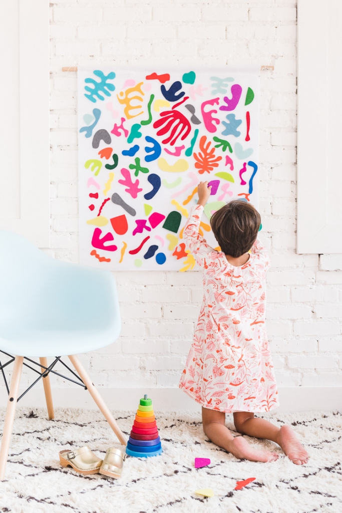 DIY Matisse Felt Board - The House That Lars Built