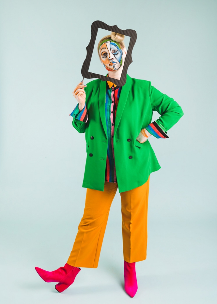 Picasso and Painting Mommy and Me Halloween Costume - The House That ...