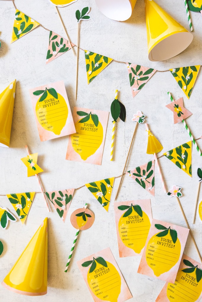 Printable Party Decor - The House That Lars Built