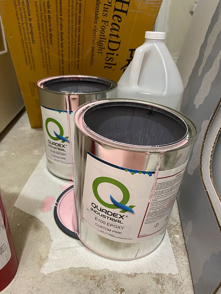 Our new PINK epoxy floor: FAQs - The House That Lars Built