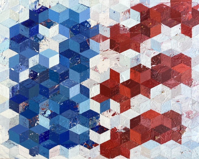 Becky Edwards Inspired Art - The House That Lars Built