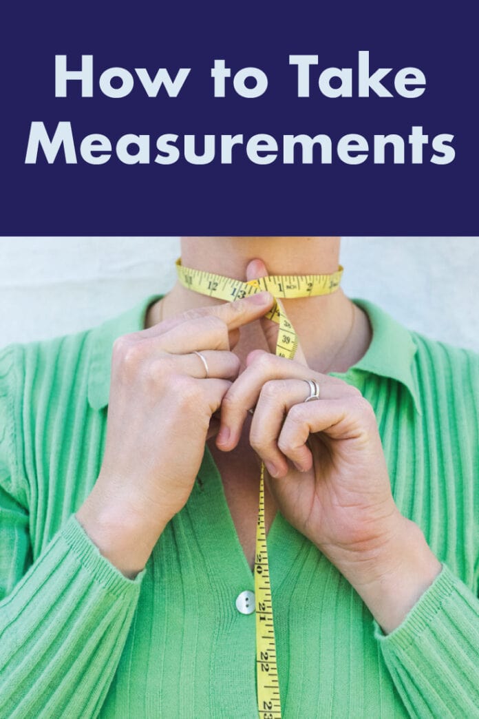 Sewing Basics: How To Take Measurements - The House That Lars Built