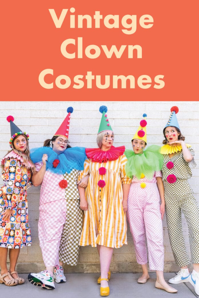 Vintage Clown Costumes - The House That Lars Built