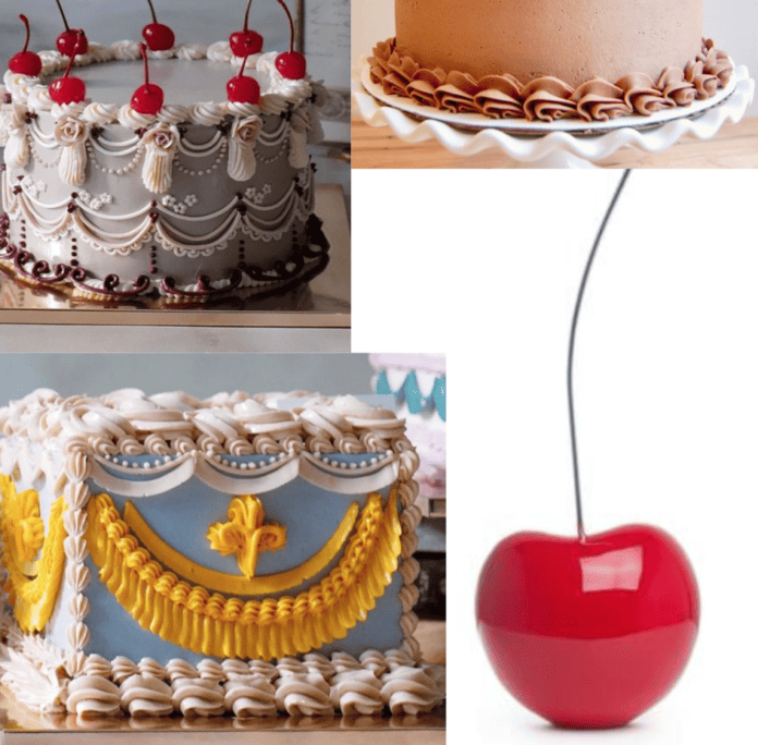 How we made the cake-inspired tile mosaic in our kitchenette - The ...