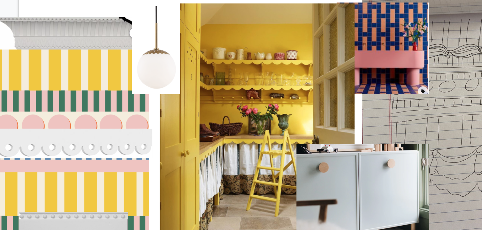 How we made the cake-inspired tile mosaic in our kitchenette - The ...