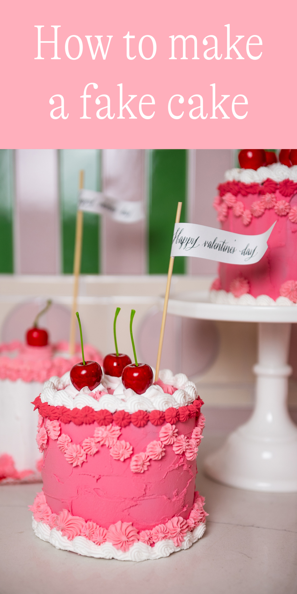 How to make a fake cake - The House That Lars Built