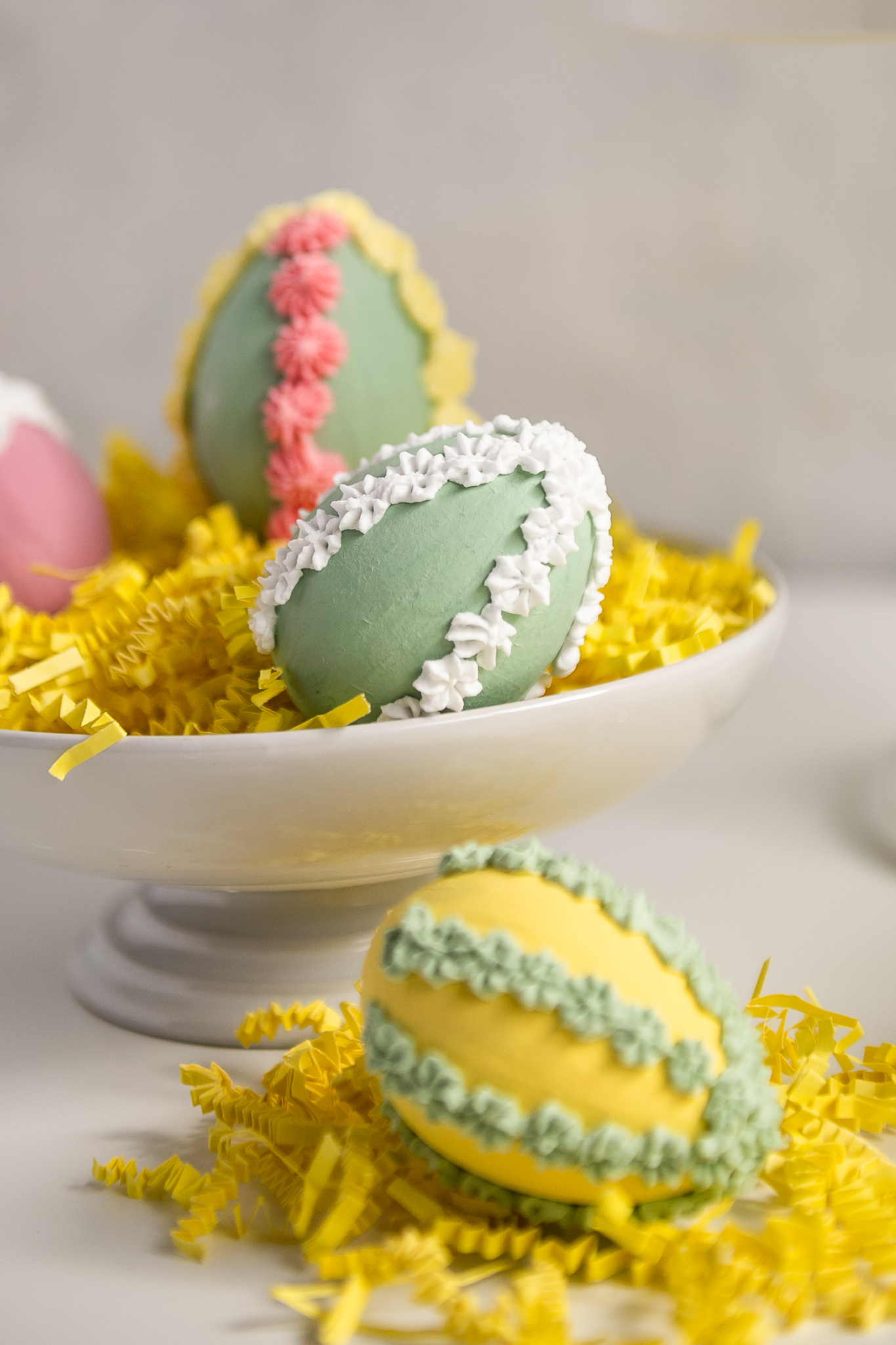 Fake cake Easter eggs - The House That Lars Built