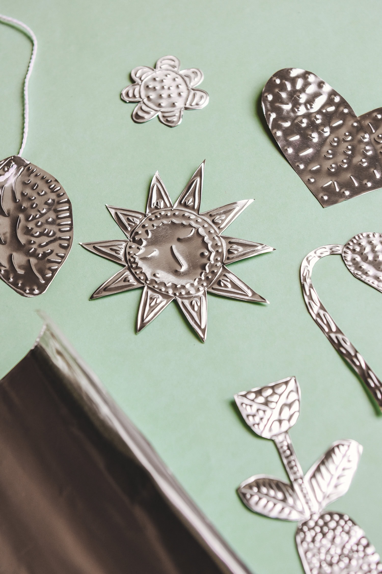 Tin embossing - The House That Lars Built