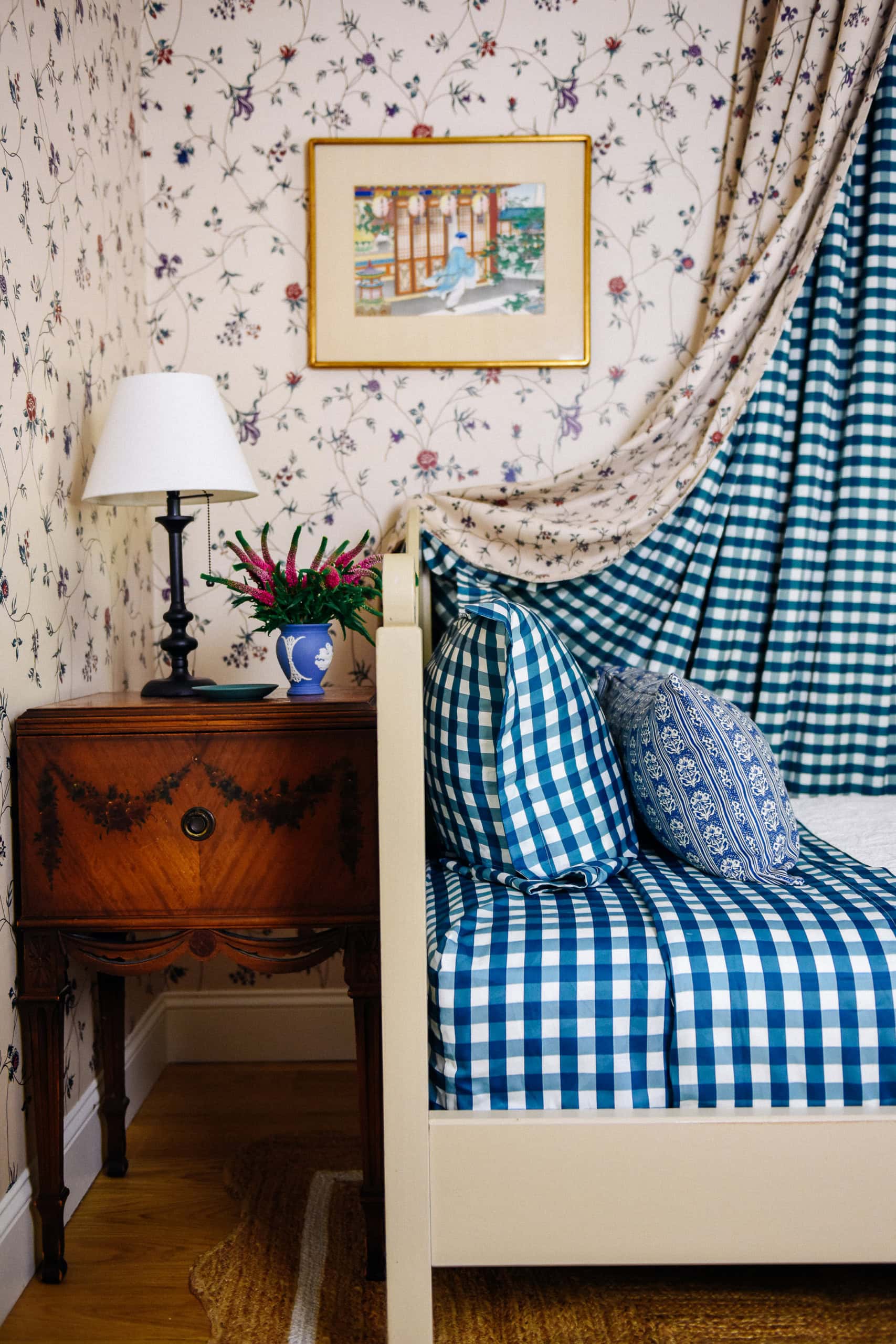 A French-inspired Guest Room with a custom canopy - The House That Lars ...