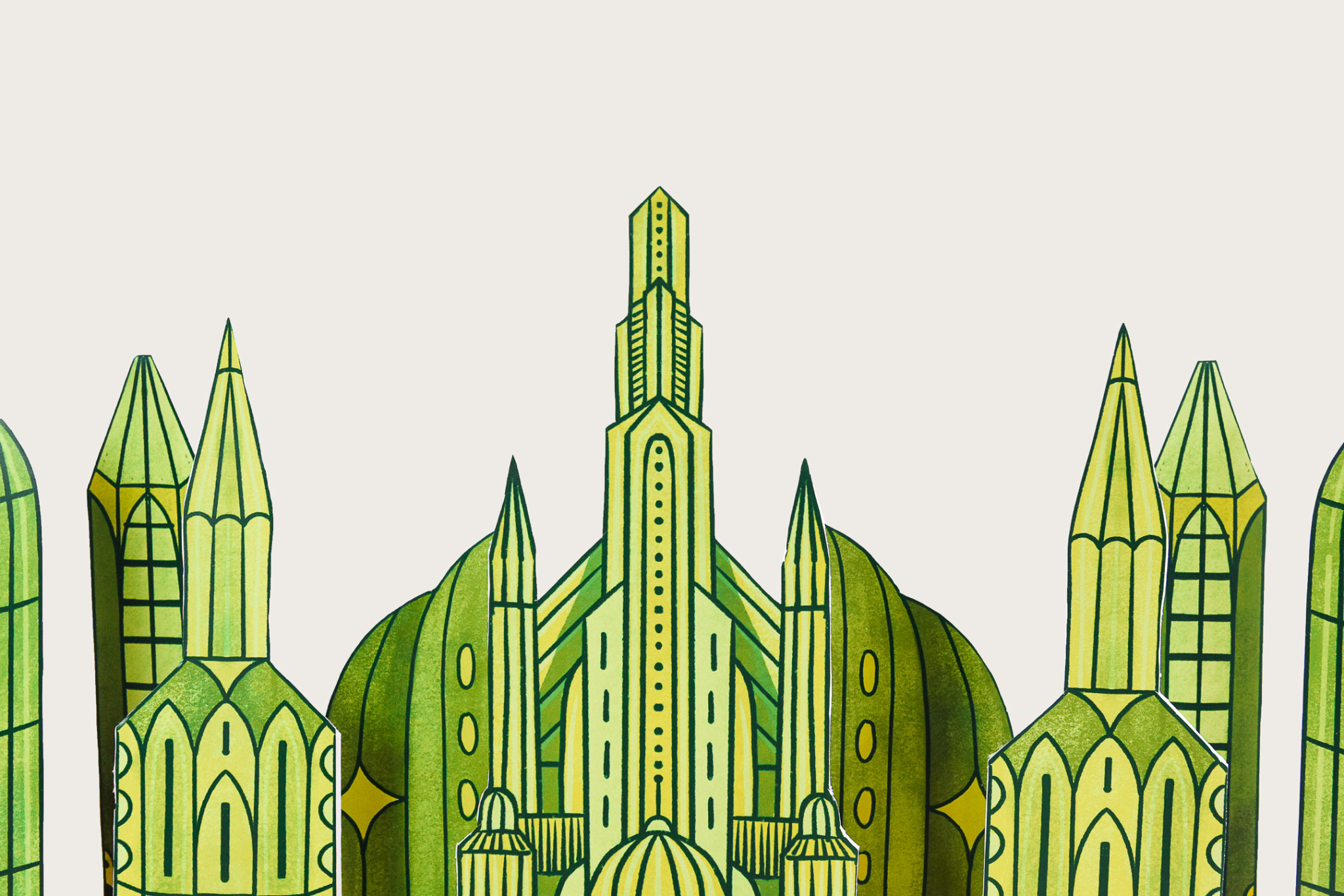 Emerald City Tablescape - The House That Lars Built