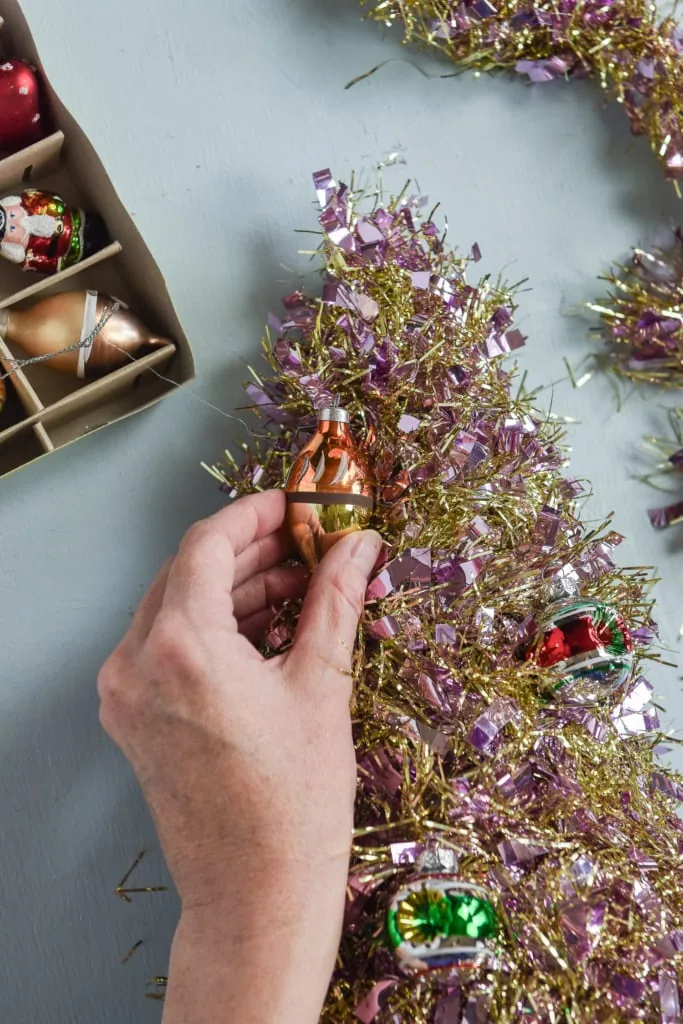 How to Make a Tinsel Christmas Tree Hat - The House That Lars Built